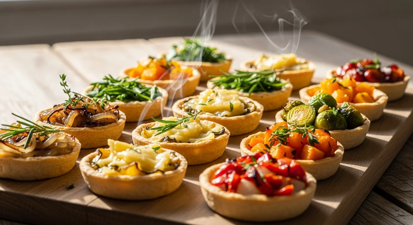 21 Mini Savoury-Tartlet Recipes for Winter That Are Perfect For Parties ...