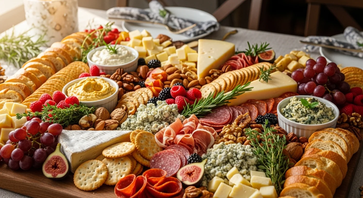 24 Wow-Worthy Loaded Snack Board Recipes for New Year That Draw Eyes ...
