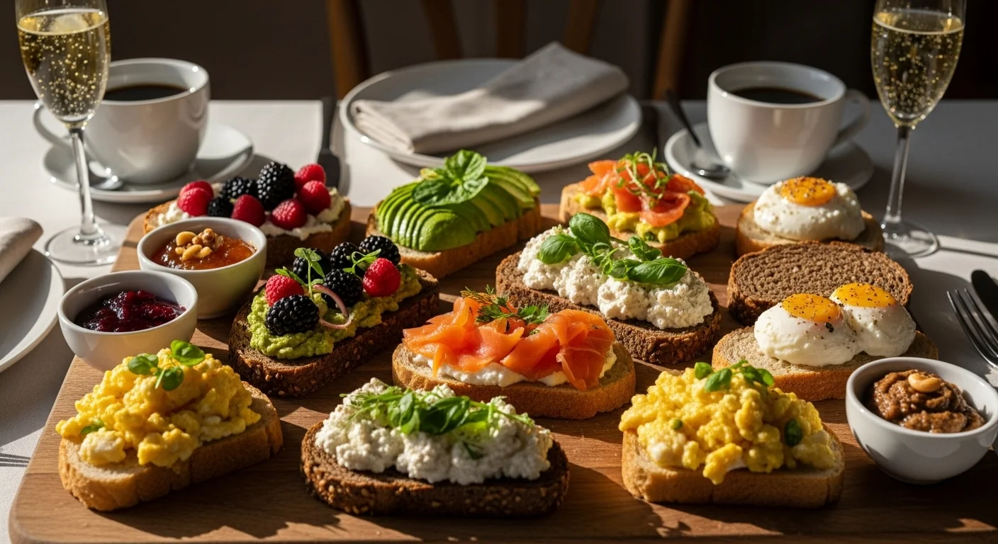 24 Artful Brunch Toast-Board Recipes for New Year That Get Shared ...