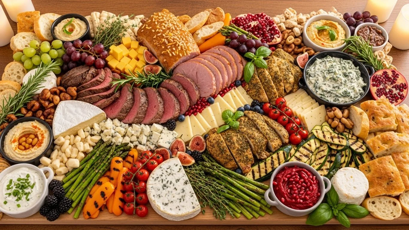 22 Bold Dinner Grazing-Board Recipes for New Year That Impress Big ...