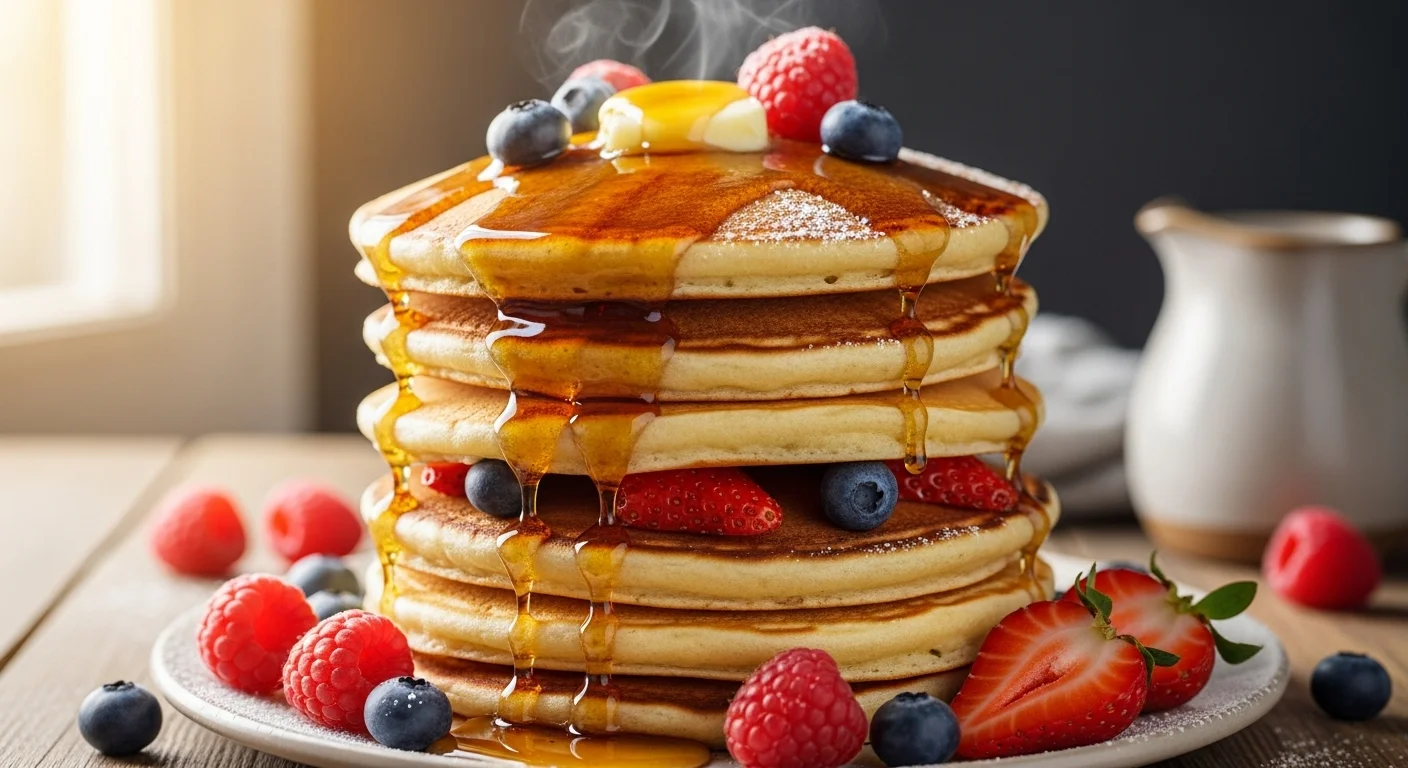 23 Towering Pancake Stack Recipes for New Year That Flaunt Flavor ...