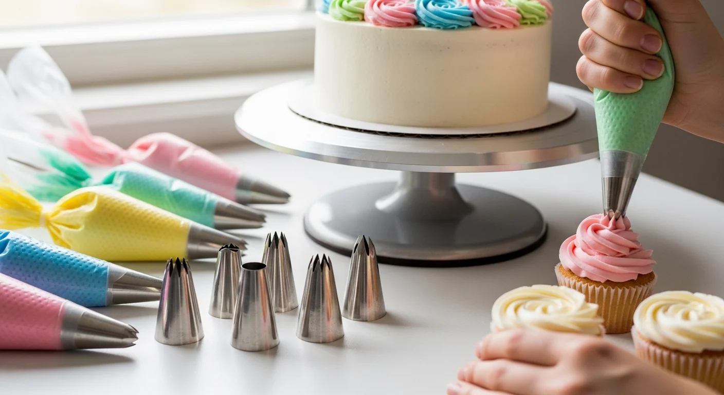 How to Pipe Buttercream Designs for Gorgeous Cakes - cookengineer.com